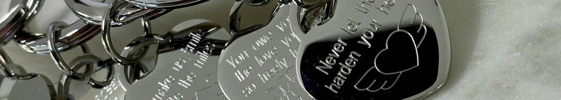 Engraved Keyrings | The Silver Store